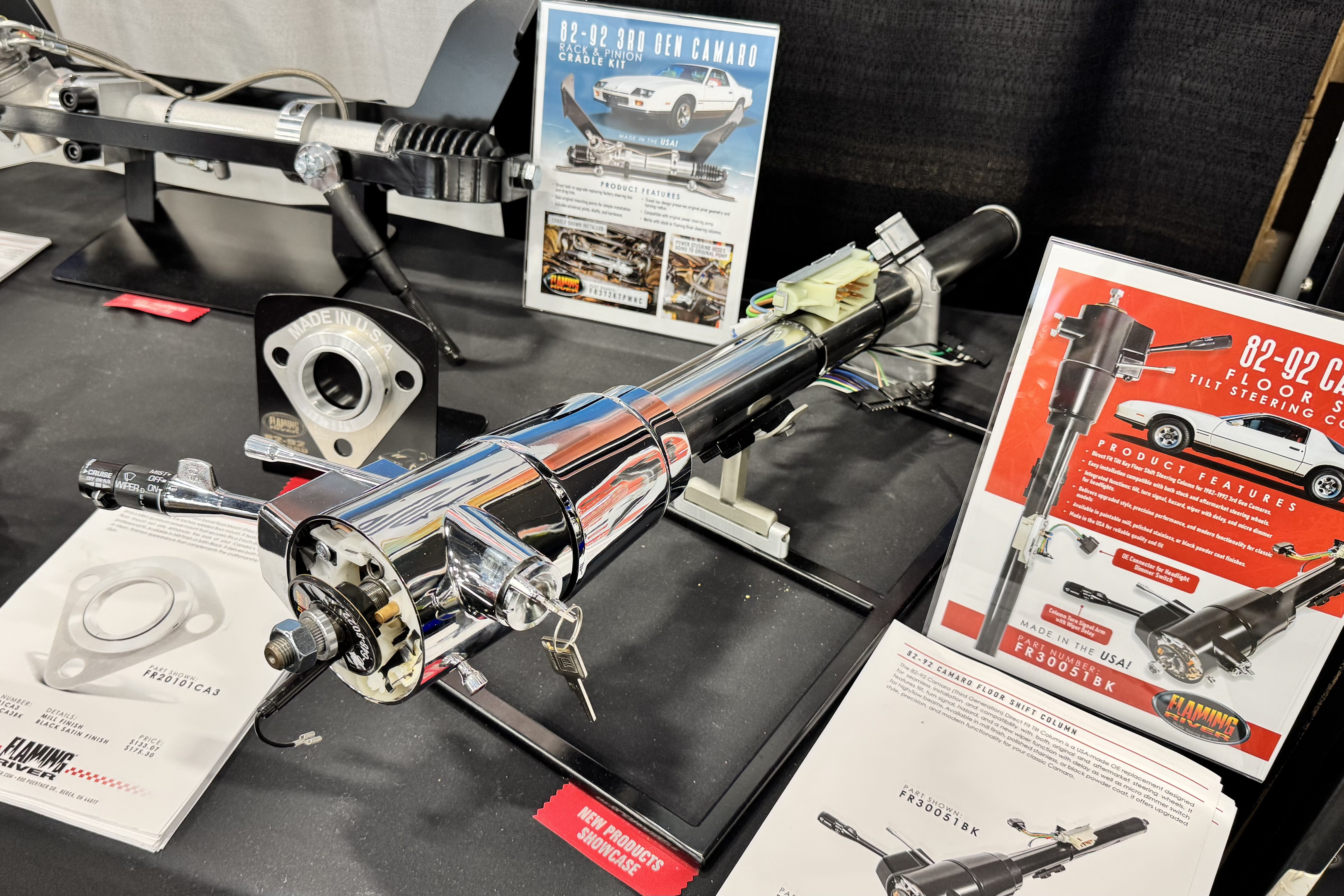 SEMA 2025: Flaming River Upgrades Third-Gen Camaro Steering