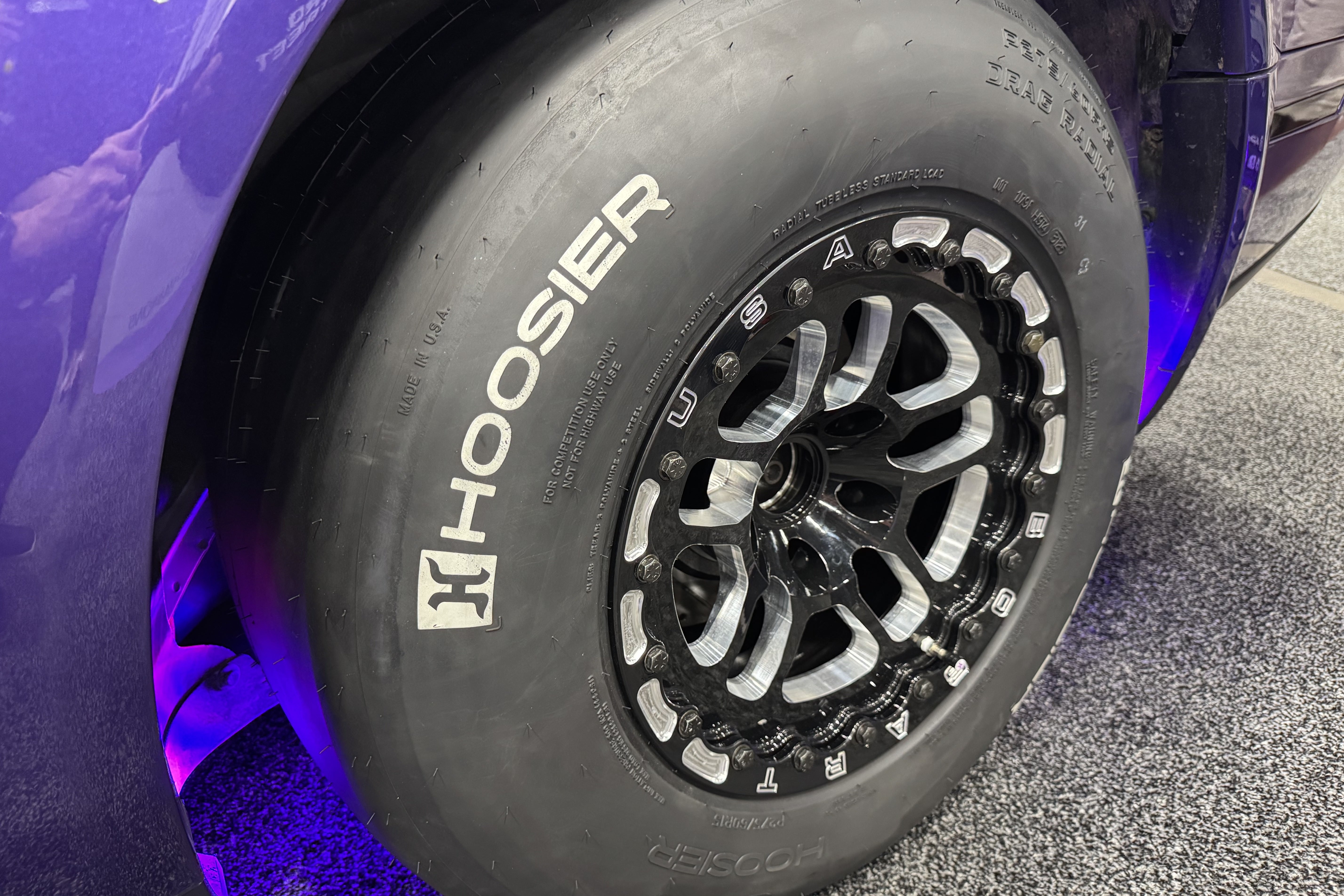 SEMA 2025: Hoosier DR3 Drag Radial Shakes Up No-Prep