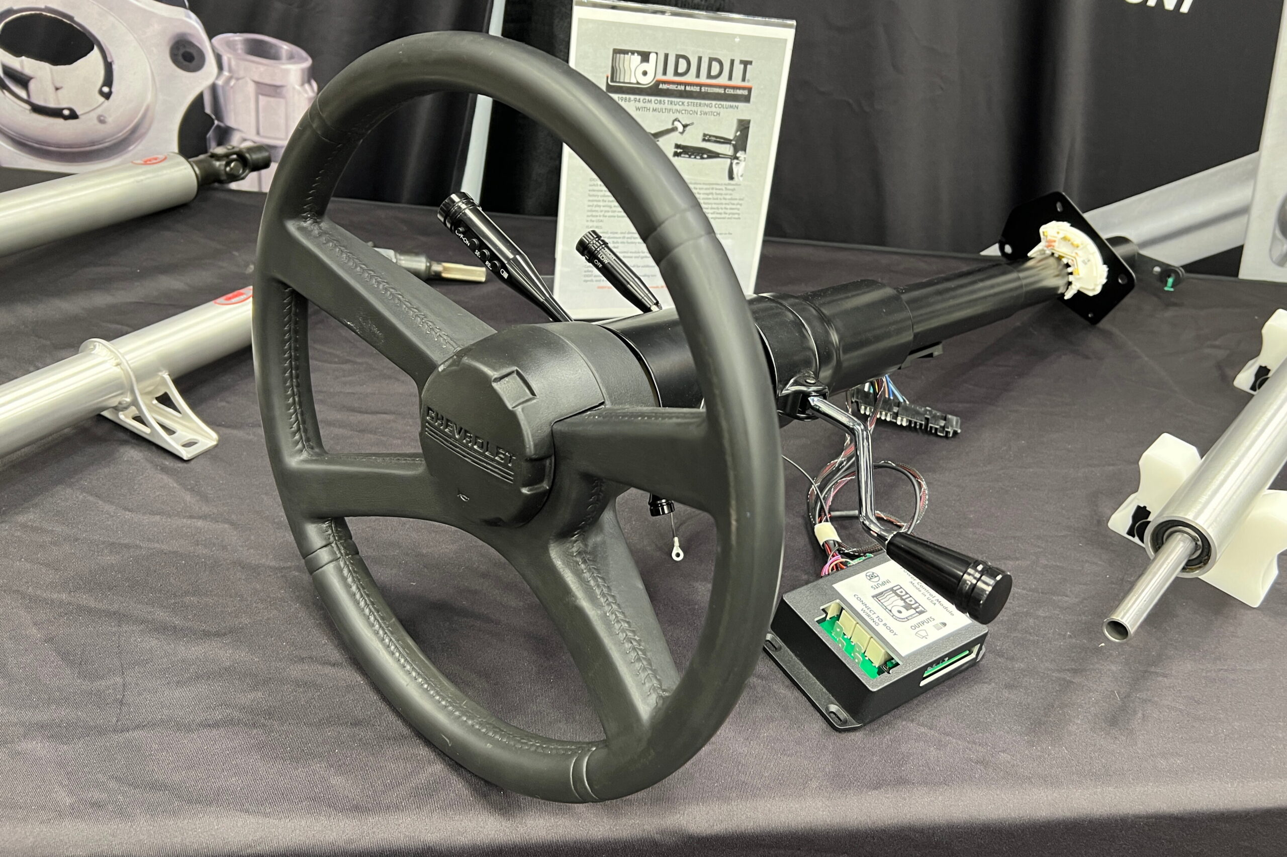 PRI 2025: ididit Unveils A New GM OBS Truck Steering Column