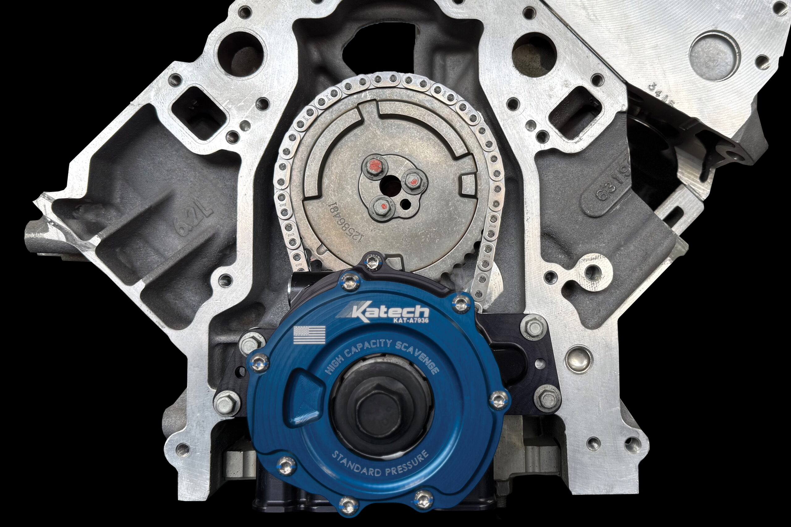 PRI 2025: Katech Fills Oil Pump Void For The Dry Sump LS3, LS7