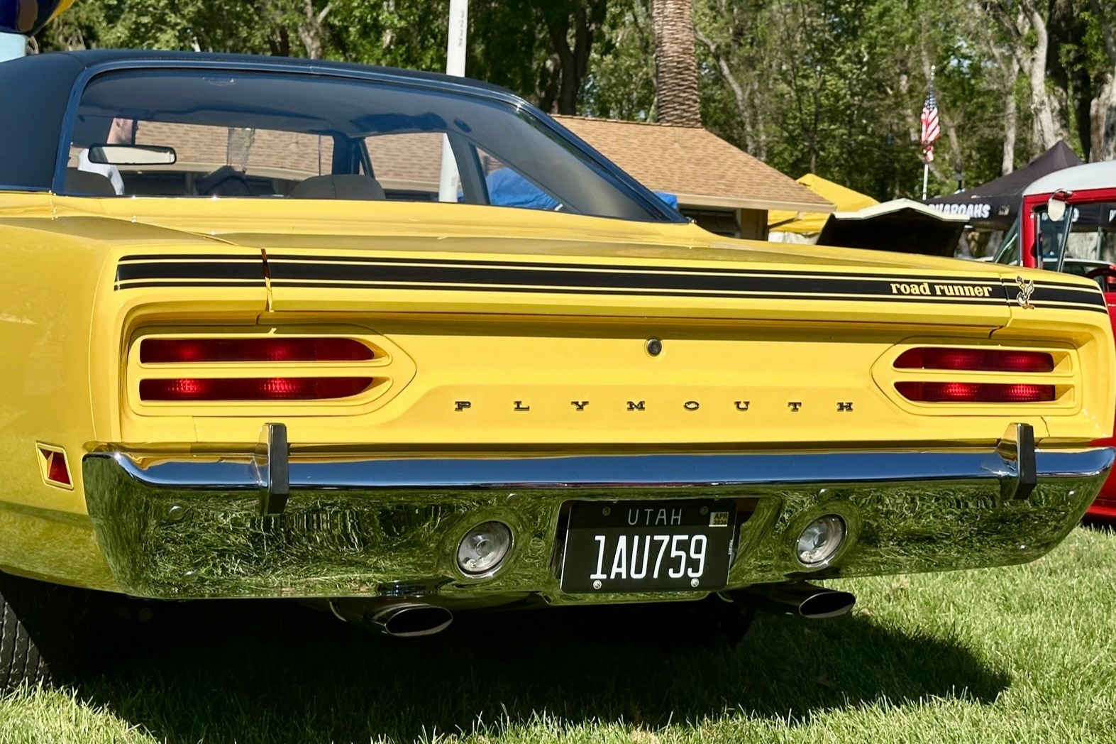 Once Lost, 1970 Plymouth Road Runner 440+6 Ad Car Lives Again